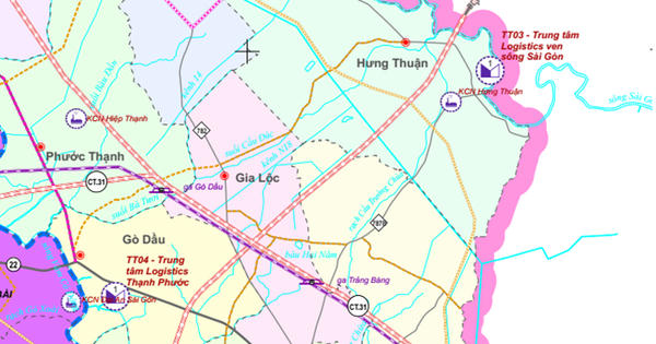 Trảng Bàng quy hoạch đô thị công nghiệp - logistics hơn 38.237 ha