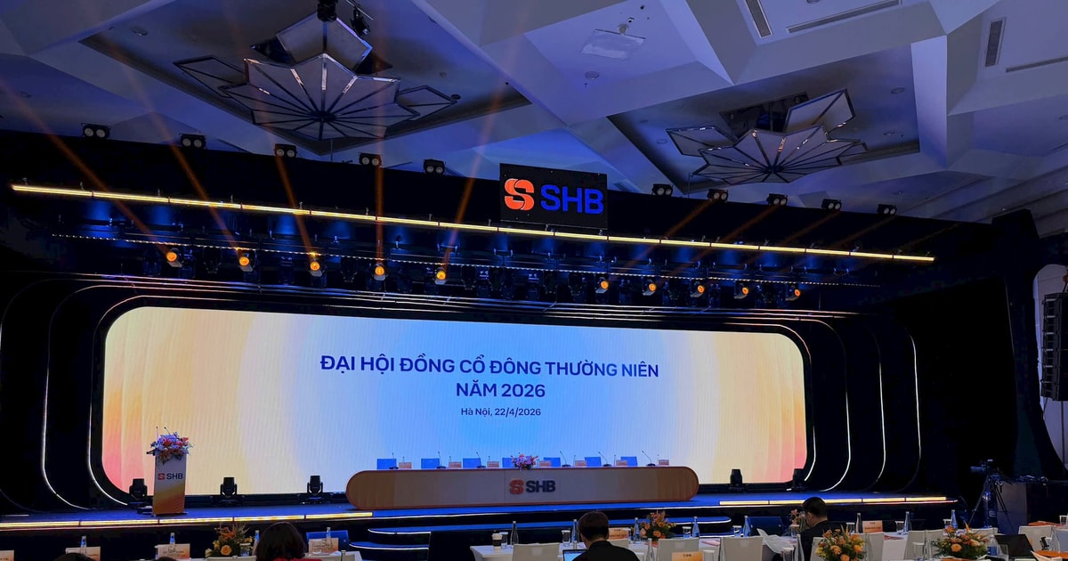 Cổ đông SHB sẽ nhận cổ tức 16%, dự báo lợi nhuận 2026 có thể lên trên ...